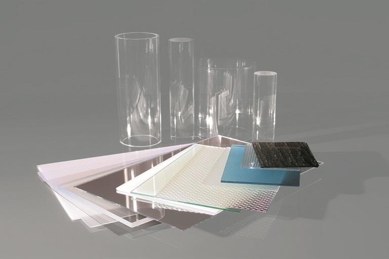 Produkte / transparente Kunststoffe - senova